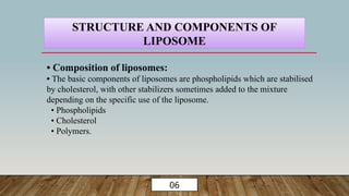 Powerpoint Presentation on Topic Liposomes | PPTX