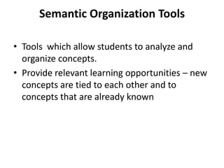 semantic thinking tools | PPTX