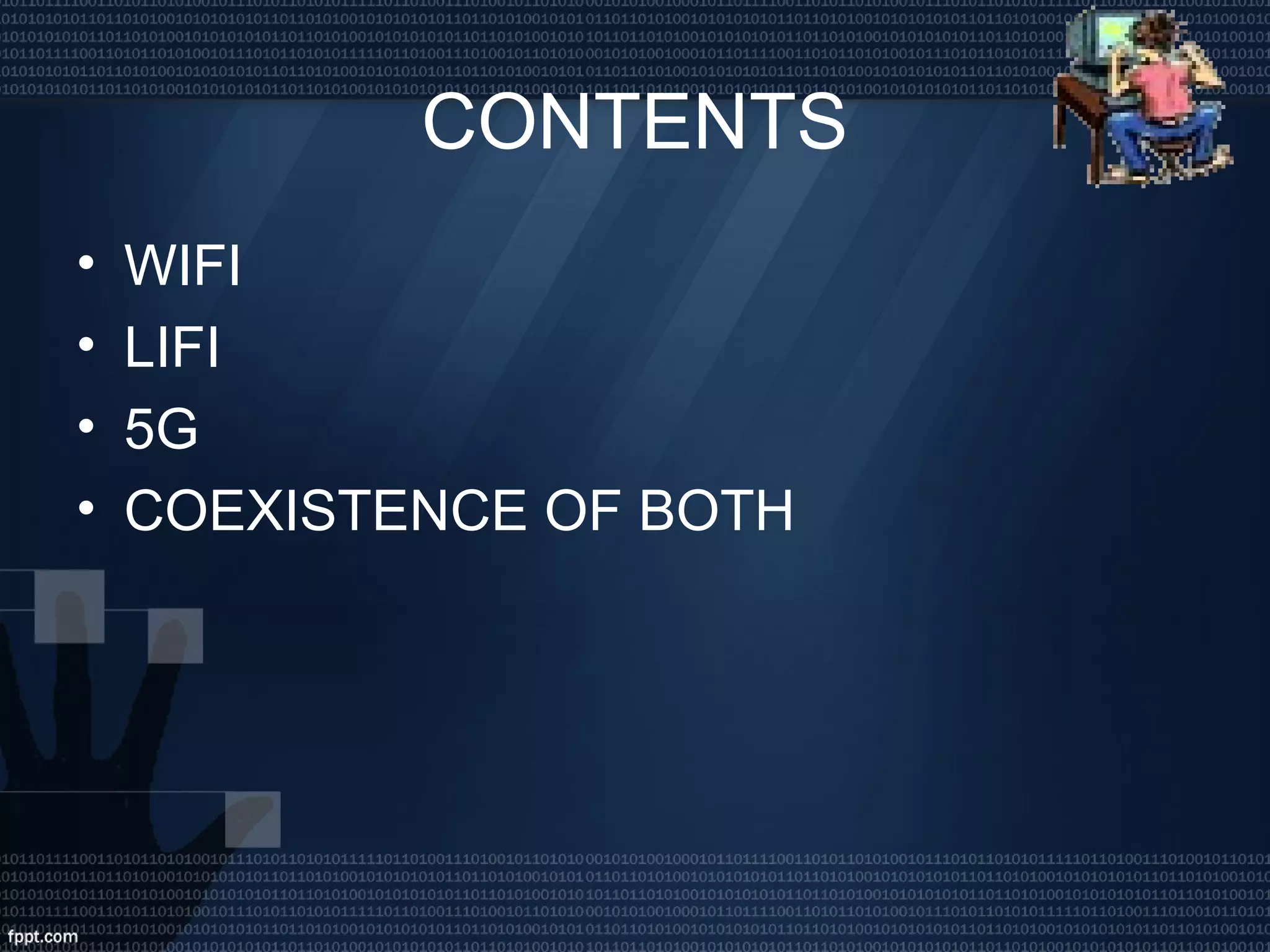coexistence of wifi and lifi | PPT | Computer Networking | Computing