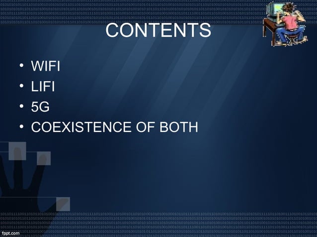 coexistence of wifi and lifi | PPT | Computer Networking | Computing