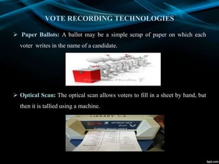 AUTOMATIC VOTING MACHINE-AN ADVANCED MODEL FOR SECURED BIOMETRICS BASED ...