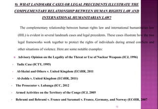 Seminar of lnternational law ............ | PPTX | Legal Services ...