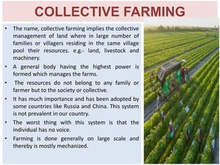Role of Farming System and Farm Business Organisations to provoke ...