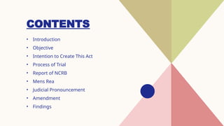 PPT Seminar on prevention of atrocities act | PPTX