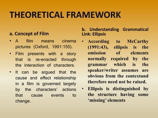 THE ANALYSIS OF ELLIPSIS IN THE CHRONICLES OF NARNIA FILM BY CLIVE ...