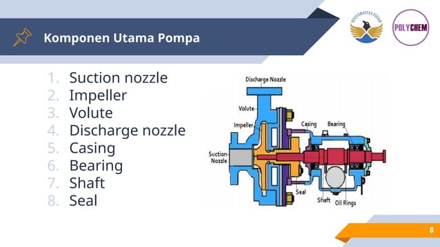 PERAWATAN POMPA SENTRIFUGAL PADA INDUSTRI KIMIA PT POLYCHEM INDONESIA | PPT