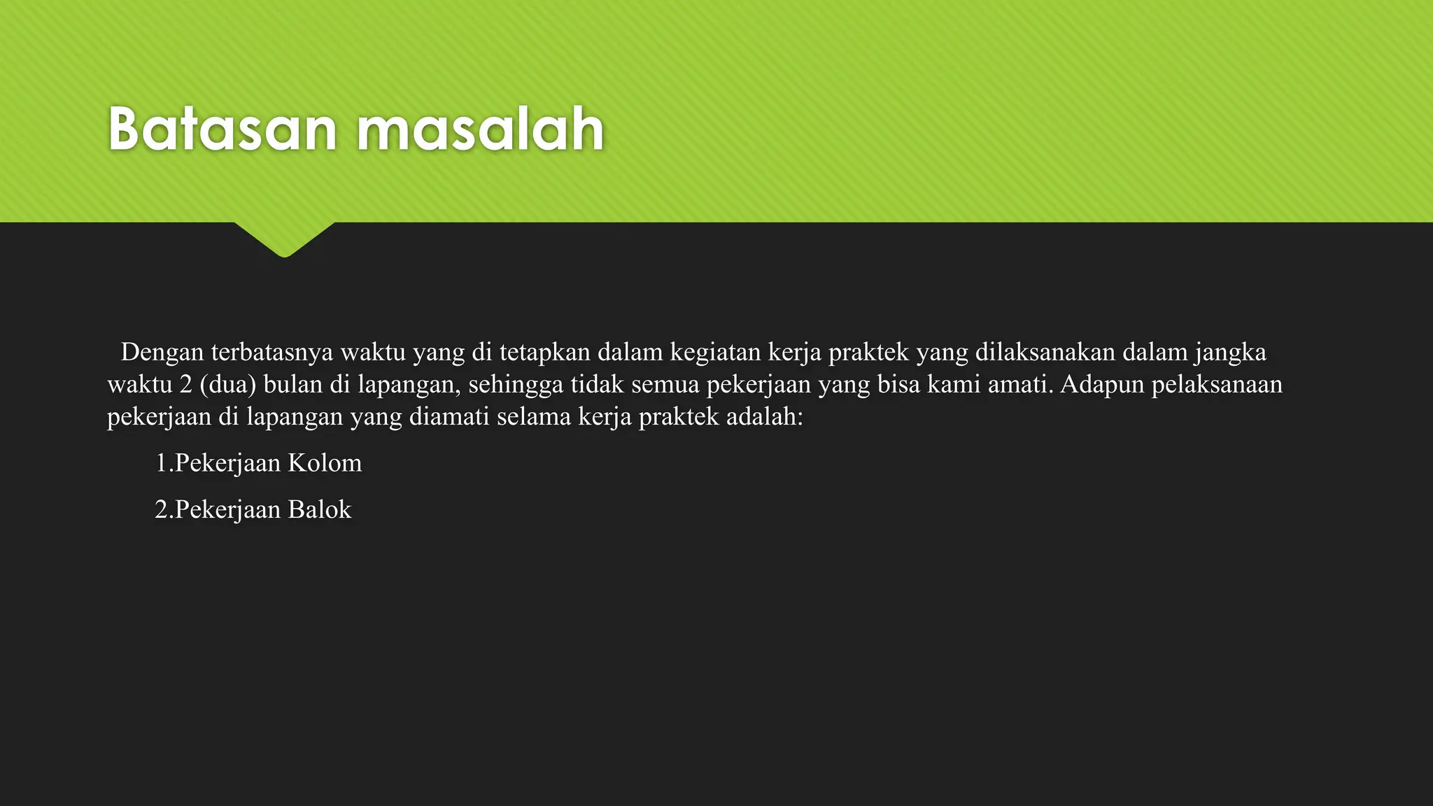 CONTOH PPT SEMINAR LAPORAN MAGANG KERJA PRAKTEK | PPTX