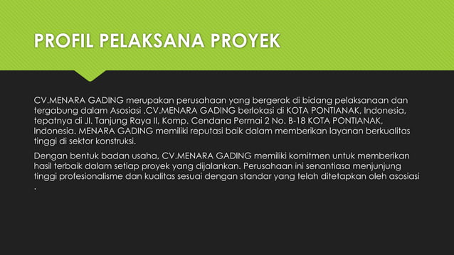 CONTOH PPT SEMINAR LAPORAN MAGANG KERJA PRAKTEK | PPTX