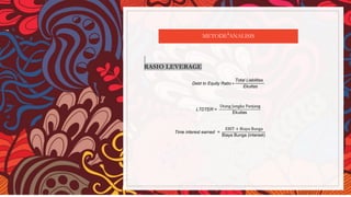 Analisis Rasio Leverage dan Rasio Likuiditas PT. Japfa Multibreeder ...