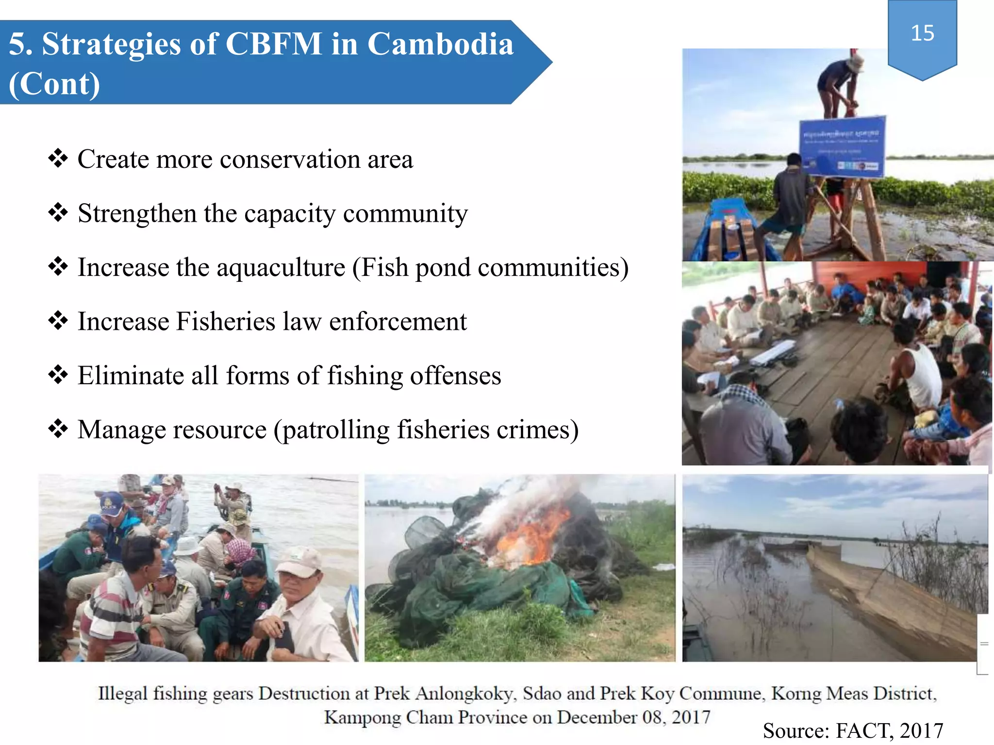 Community based fisheries management in Cambodia. | PPTX