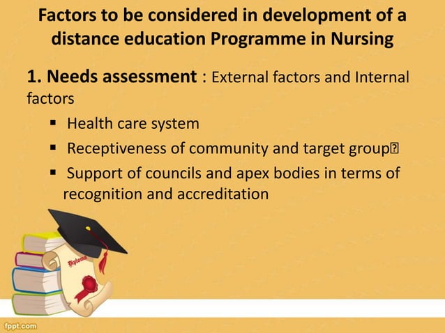 Distance Nursing Education | PPTX | Online Education | Education