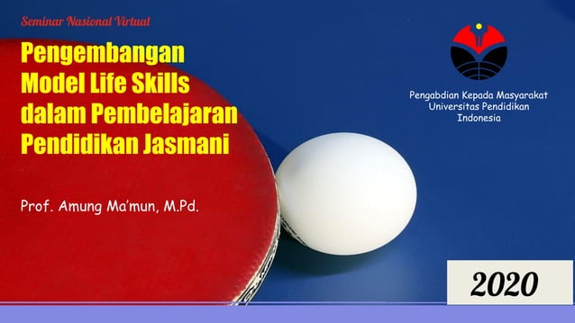 PPT Seminar PKM 2020.ppt PJOK tingkat akhir | PPT