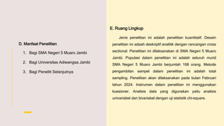 PPT Seminar proposal skripsi kebidanan unaja | PPTX