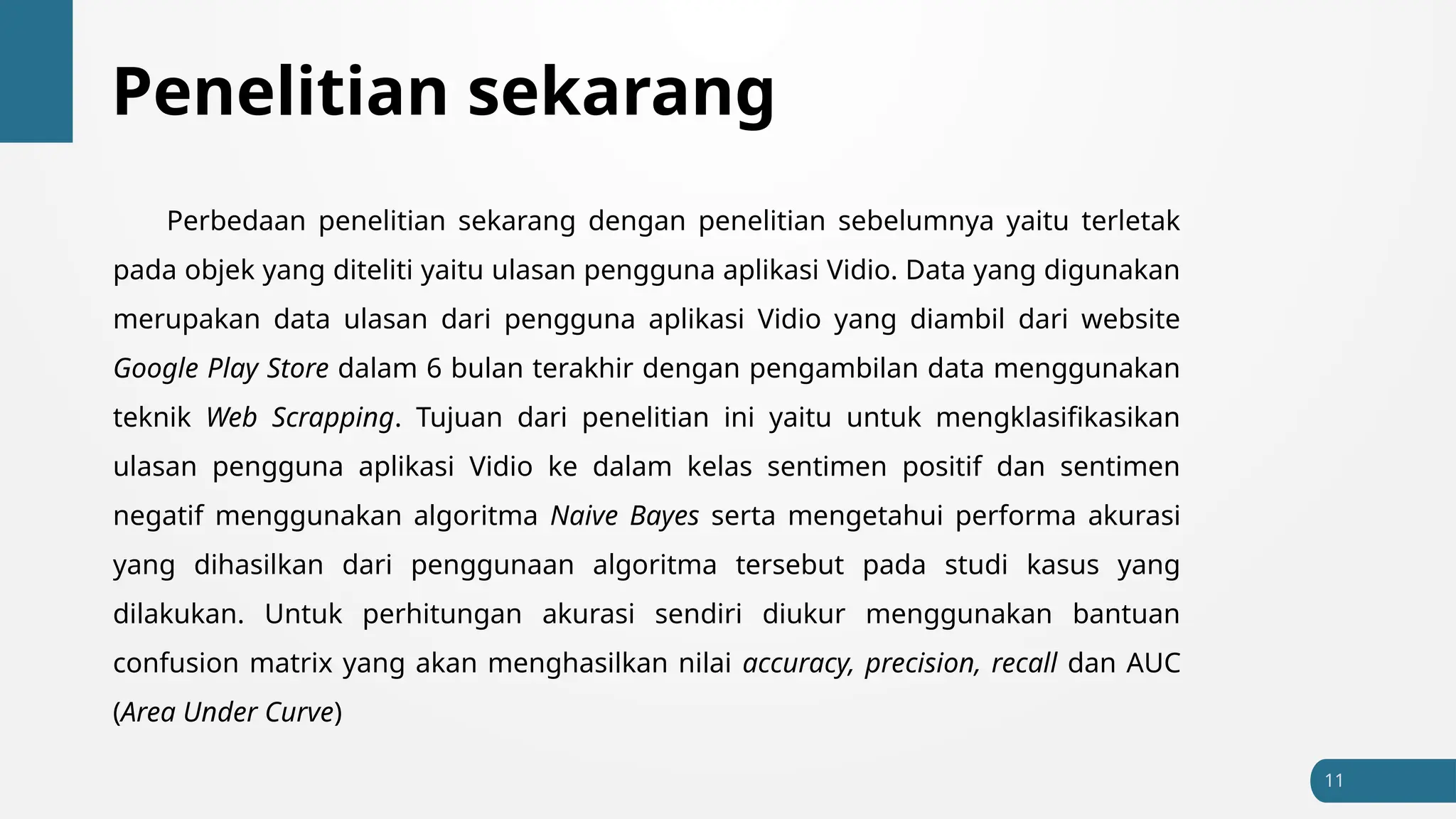 ppt seminar proposal yusuf analisis sentimen | PPTX