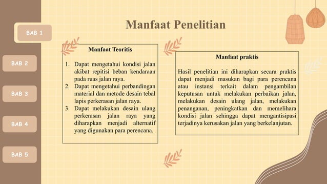 contoh presentasi seminar proposal skripsi teknik sipil | PPTX