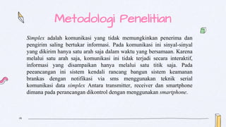 Contoh seminar proposal untuk penerapan iot | PPTX