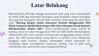 Contoh seminar proposal untuk penerapan iot | PPTX
