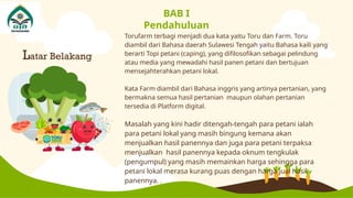 Pemanfaatan media digital torufarm sebagai strategi pemasaran hasil ...