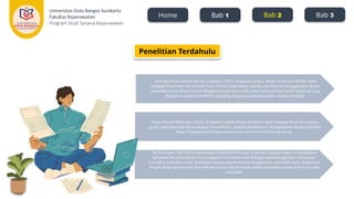 PPT SEMPRO PENGARUH ROM TERHADAP INTENSITAS NYERI SENDI pada PENDERITA ...