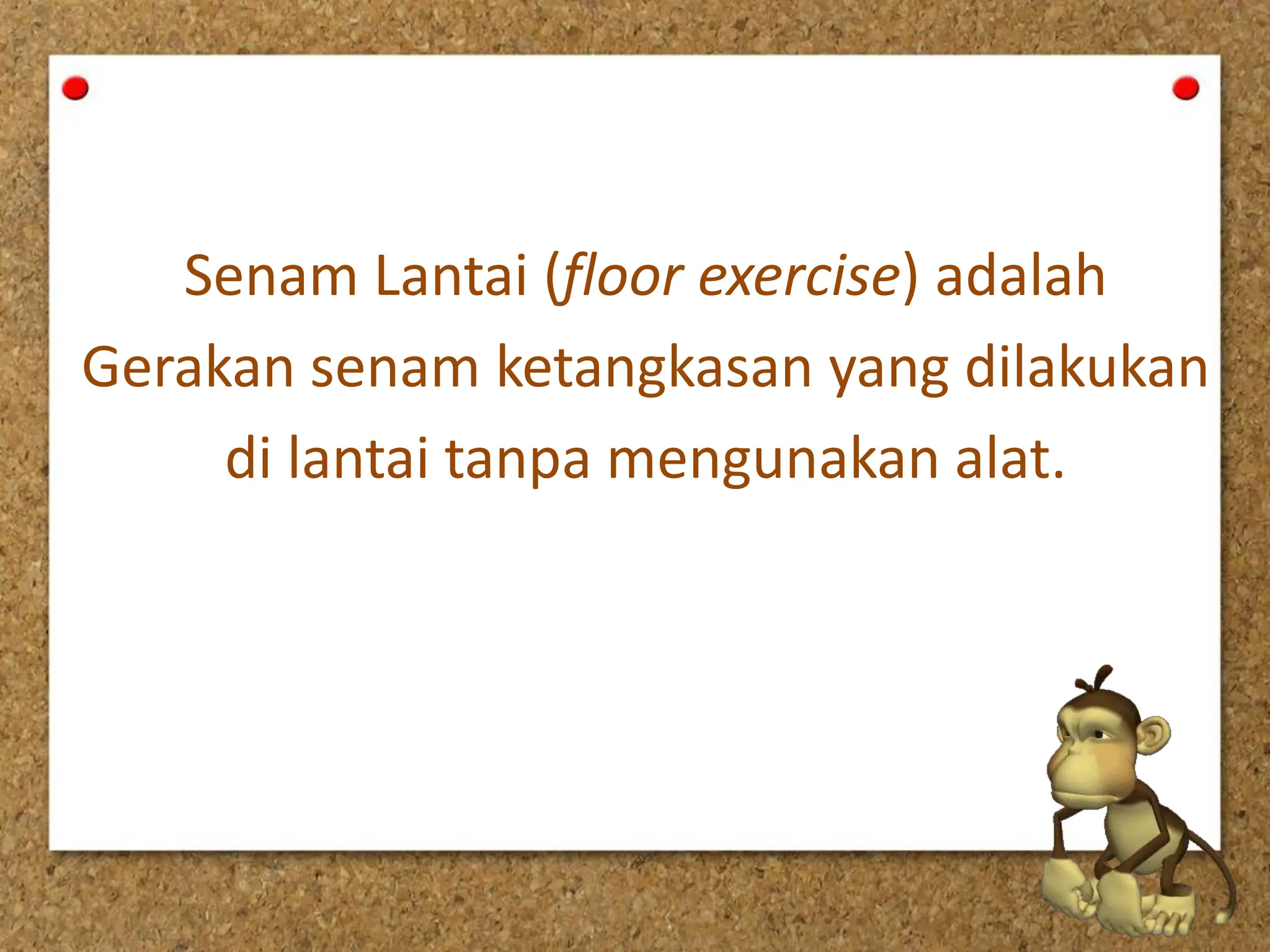 PPT SENAM LANTAI KELAS IX Pendidikan Jasmani dan Kesehatan | PPTX