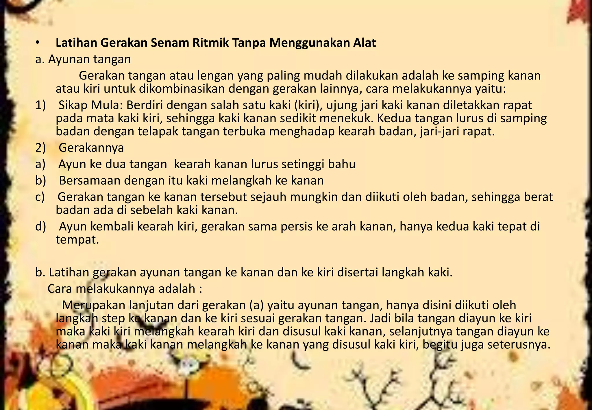 PPT Senam Ritmik | PPTX