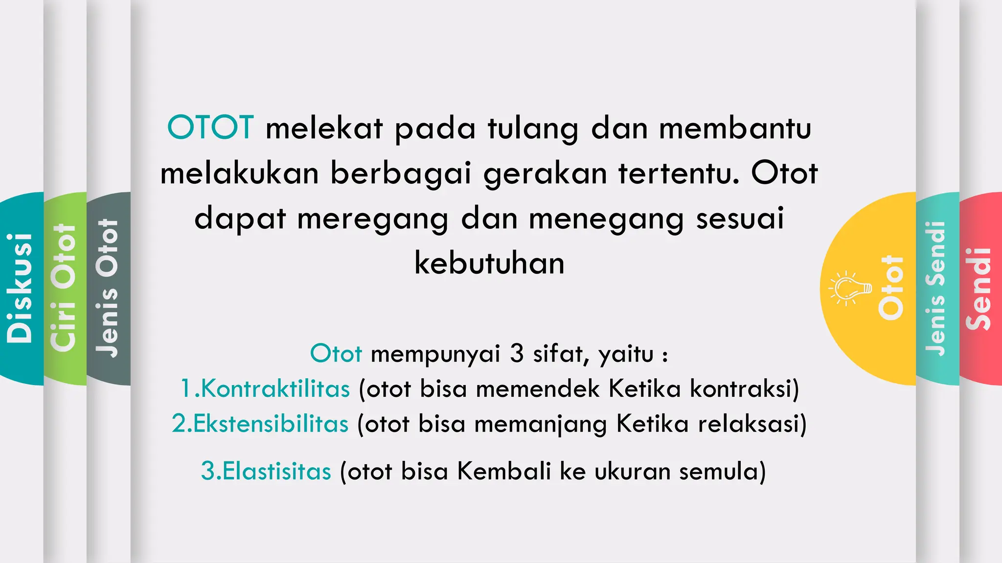 Powerpoint materi IPAS Sendi dan Otot untuk Kelas 6 | PPTX