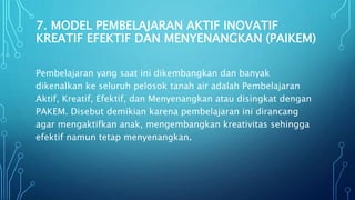 PPT III SENI BUDAYA KB 4: PEMBELAJARAN PENGETAHUAN ESTETIKA TARI | PPTX