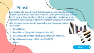 PPT SENI KELAS X-Pengenalan Bahan dan Aneka Teknik Berkarya.pptx