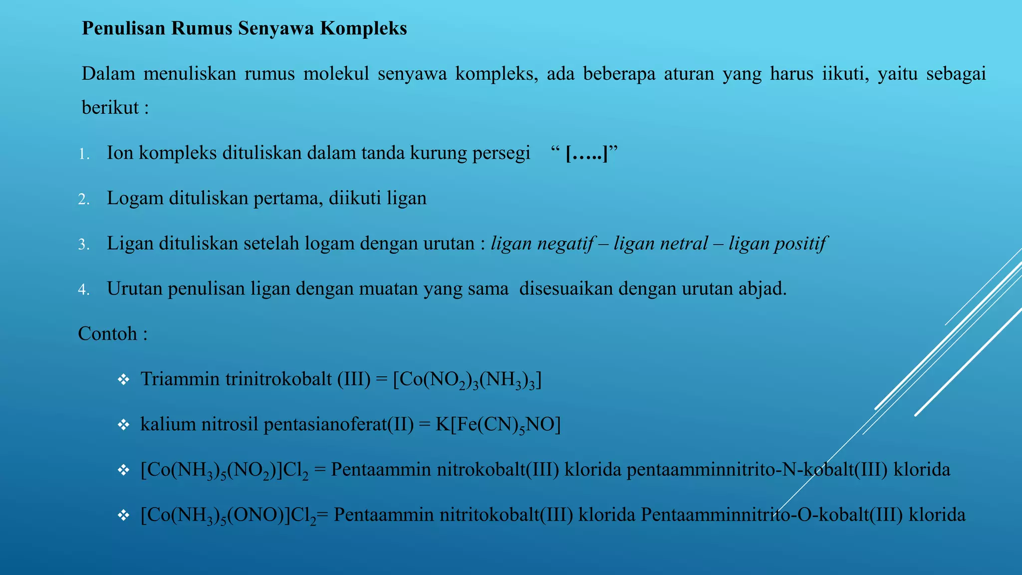 PPT SENYAWA KOMPLEK.ppt