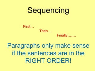 Ppt sequencing lesson 3 | PPT