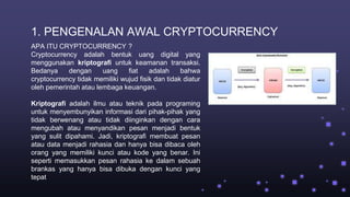 Power point untuk belajar kripto dasar oleh randy | PPTX
