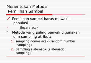PPT Sesi 2 - Samoling Audit dan Metode sampling | PPT