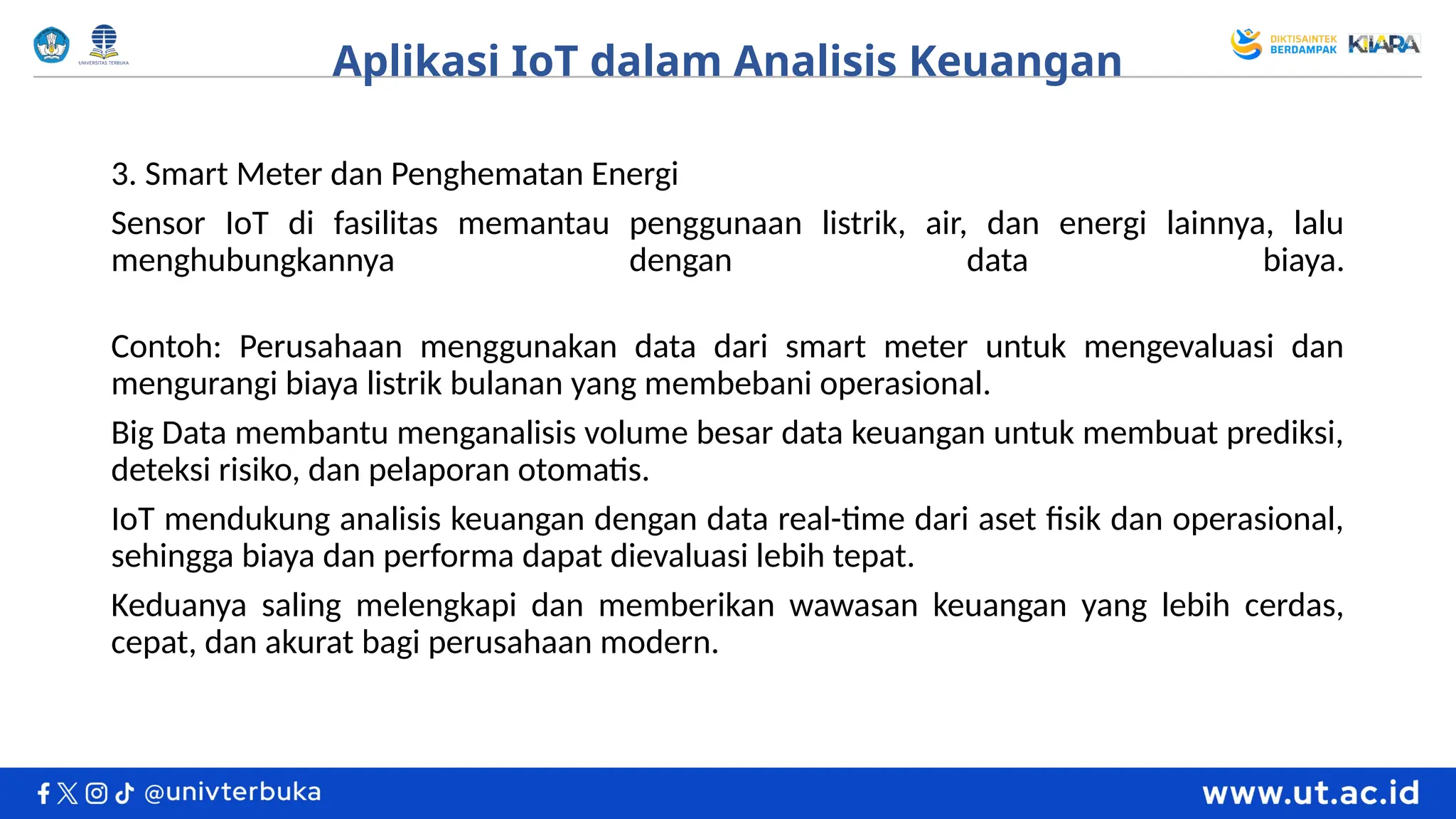 PPT_ Sesi 9_Penggunaan Big Data dan IoT dalam Analisis Kinerja Keuangan ...