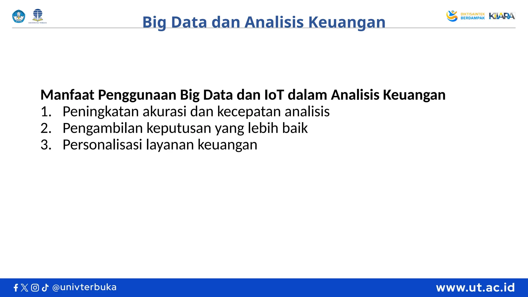 PPT_ Sesi 9_Penggunaan Big Data dan IoT dalam Analisis Kinerja Keuangan ...