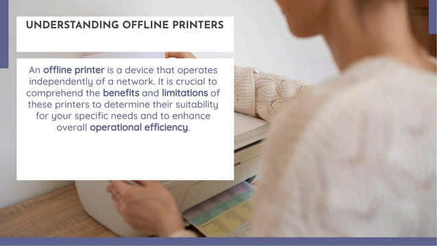 How to Quickly Fix Printer Offline Errors | PPT | Free Download