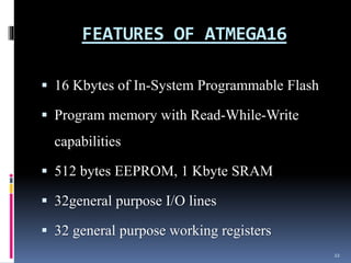 embedded system and microcontroller | PPTX