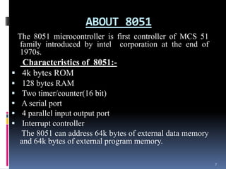 embedded system and microcontroller | PPTX