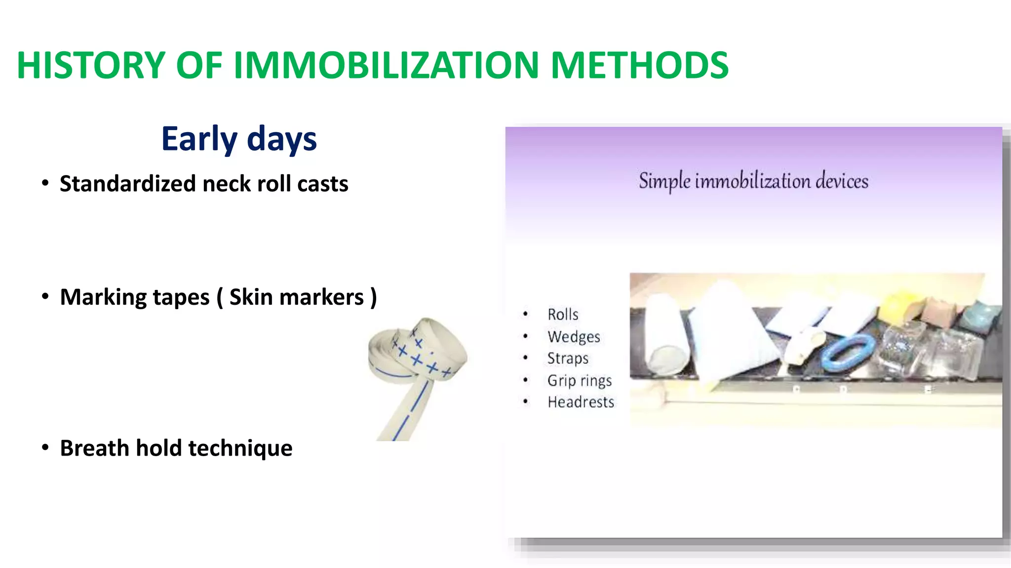 IMMOBILIZATION DEVICES | PPTX