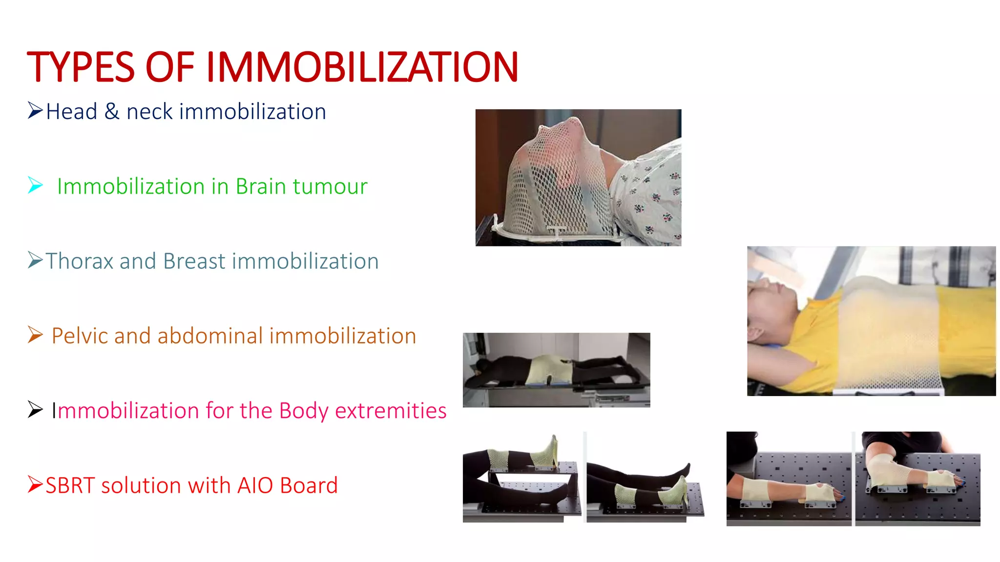 IMMOBILIZATION DEVICES | PPTX