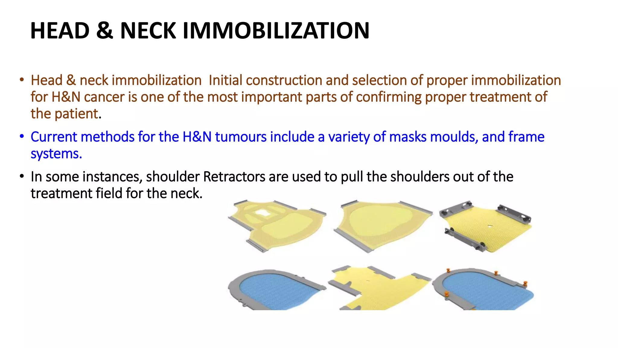 IMMOBILIZATION DEVICES | PPTX