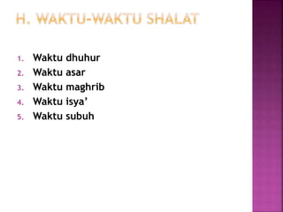 Ppt sholat | PPTX