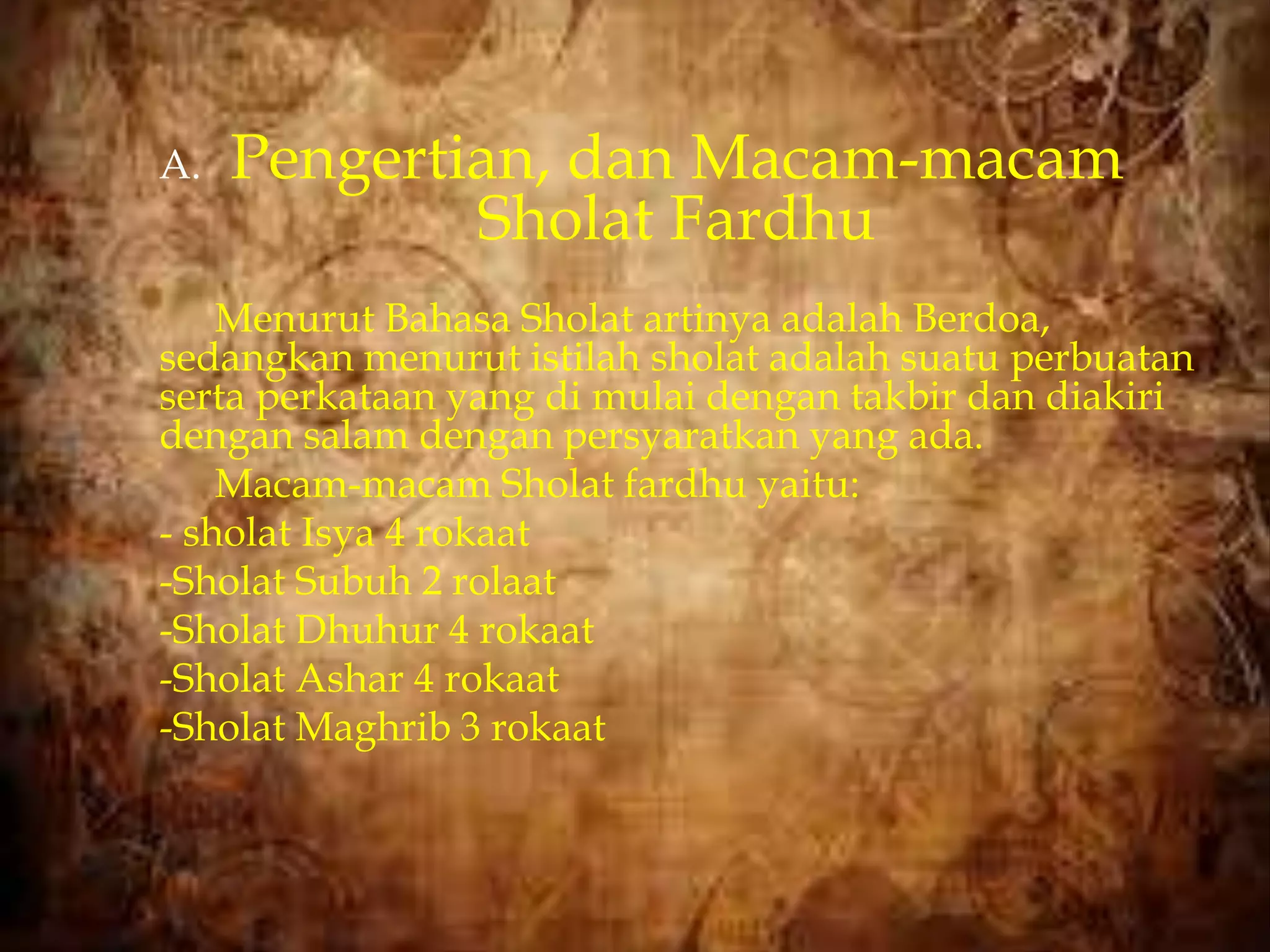 Ppt sholat fardhu | PPTX