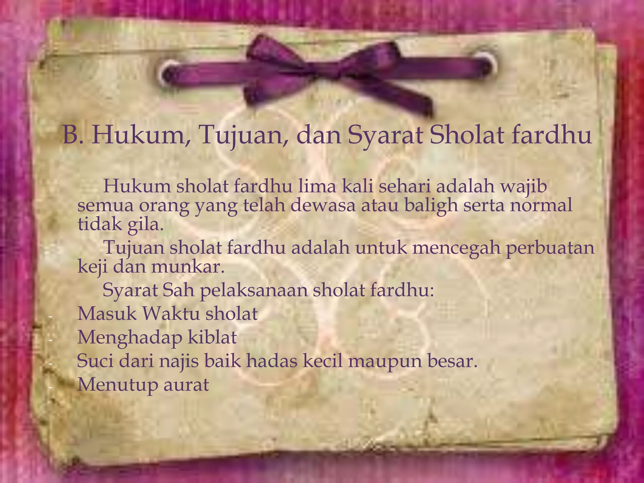 Ppt sholat fardhu | PPTX