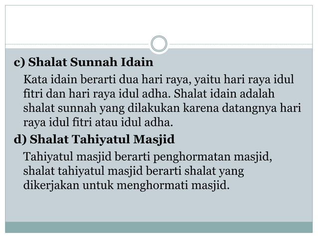 Ppt sholat sunnah muakkad dan ghoiru muakkad | PPTX