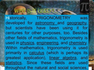 Ppt show on trigonometry | PPT
