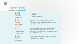 CubexMotion - Psychomotor Game Learning Using Leap Motion Technology | PPT