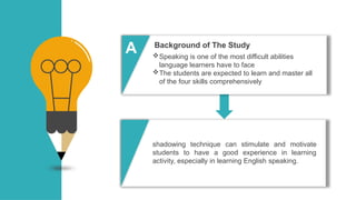 PPT Sidang Ali fixed 'The Implementation of Shadowing Technique on ...