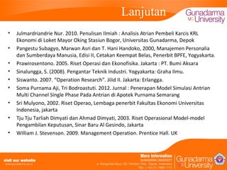 Analisis Antrian Pembelian Tiket Kereta Pada Stasiun Bekasi dengan ...