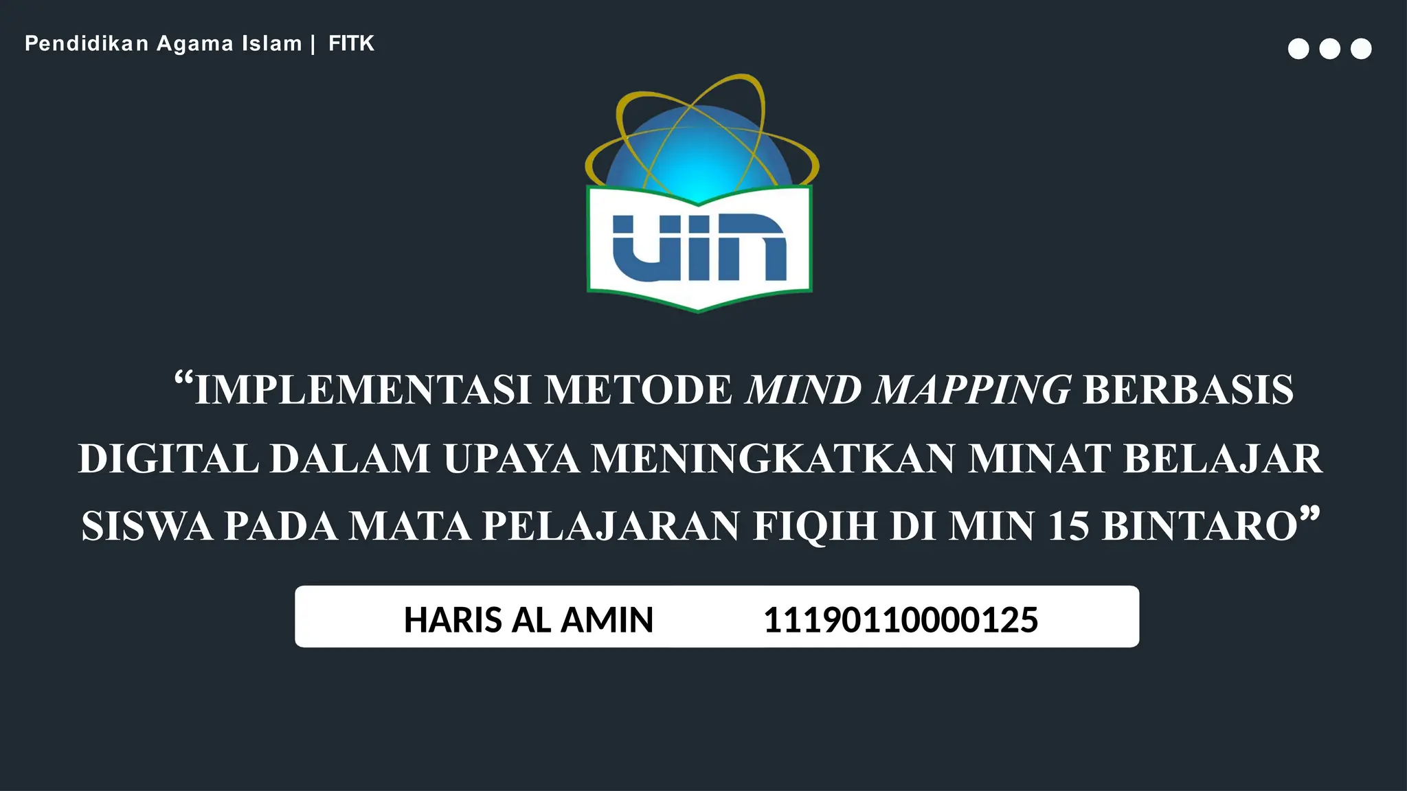 PPT Sidang Haris Al Amin pengembangan metode pendidikan.pptx