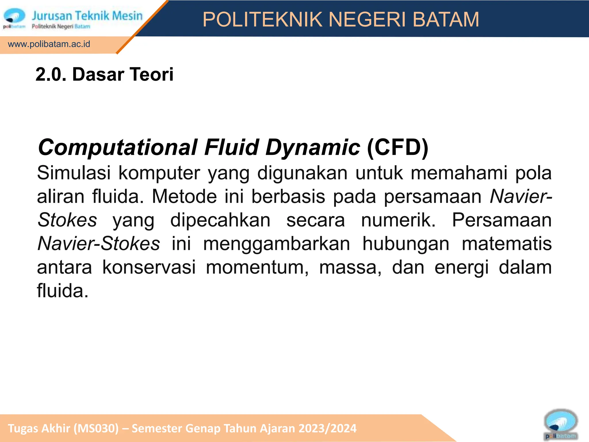 PPT Sidang Proposal laporan akhir pengaruh coupling pipa terhadap ...
